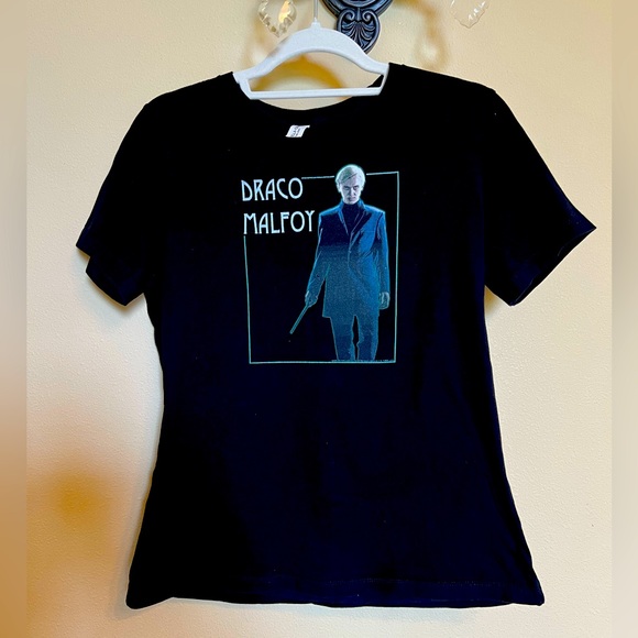 Tops | Harry Potter Draco Malfoy Shirt Size Medium | Poshmark
